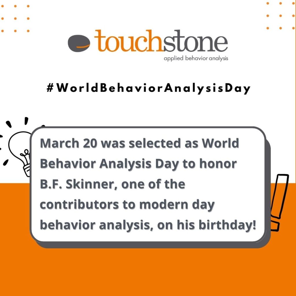 World Behavior Analysis Day | Touchstone